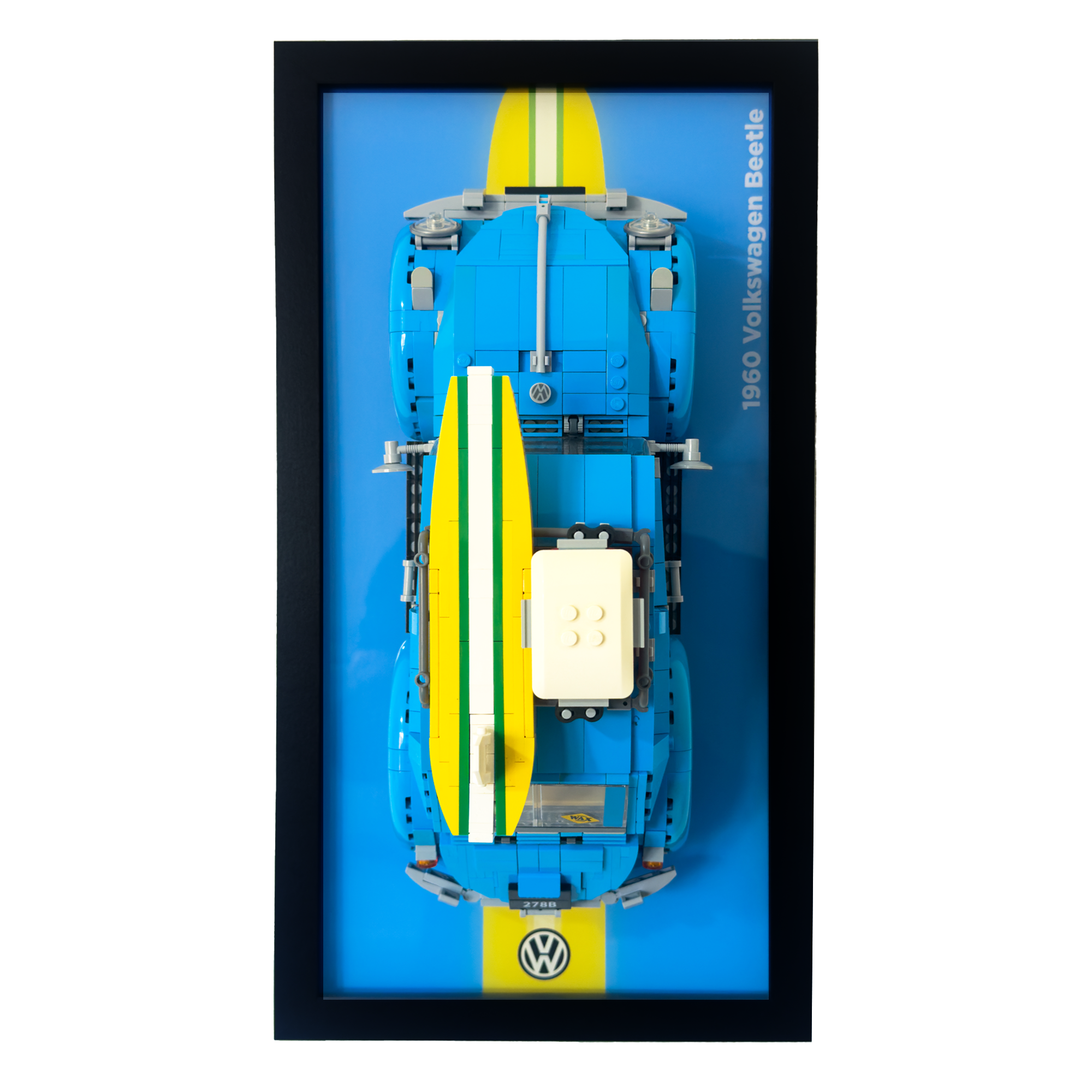 Wall Mount & Display for LEGO Creator Expert Volkswagen Beetle 10252 ...