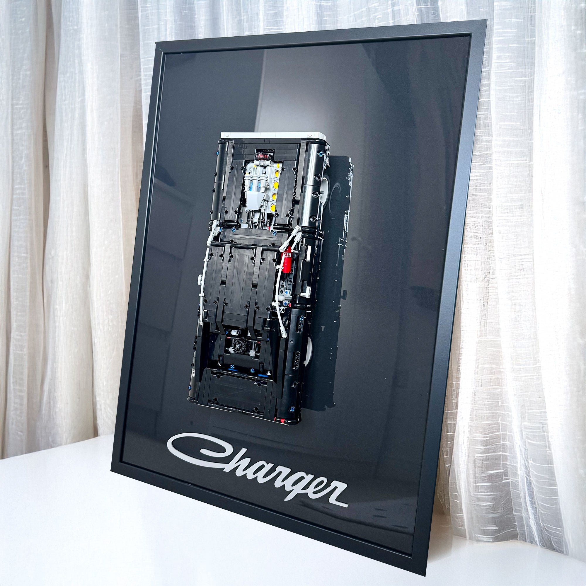 Premium Wall Display for LEGO® Technic Dom's Dodge Charger (42111) – KIDIBI
