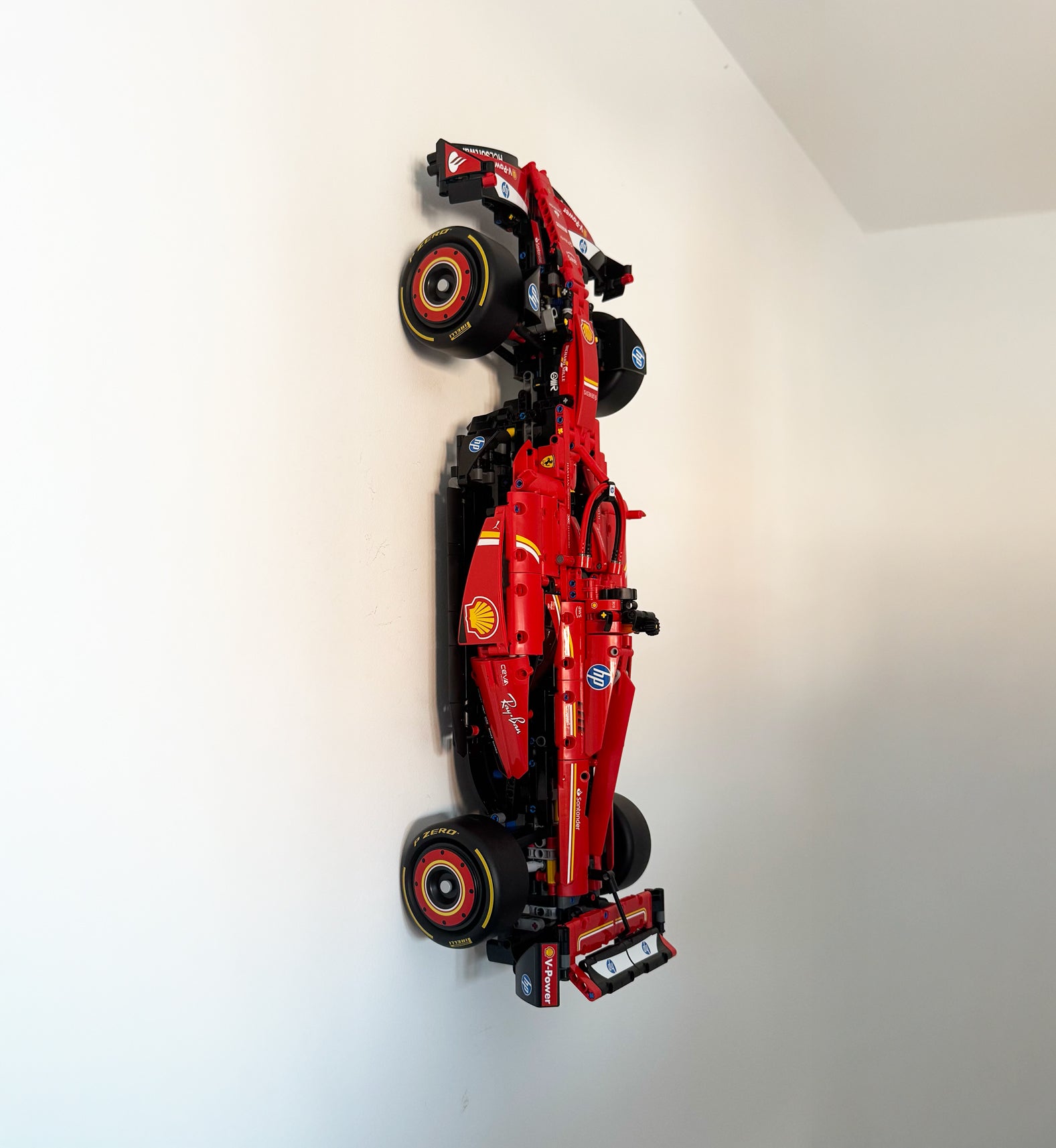 Vertical Wall Mount for LEGO® Technic Ferrari SF-24 F1 Car (42207) – B ...